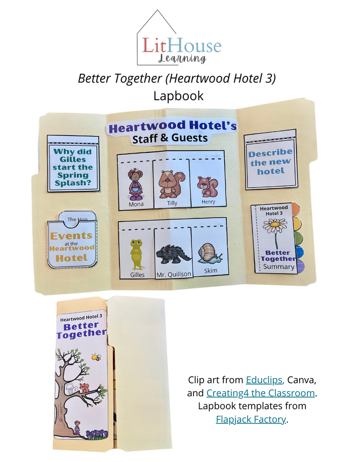 Better Together (Heartwood Hotel 3) Novel Study – LitHouse Learning