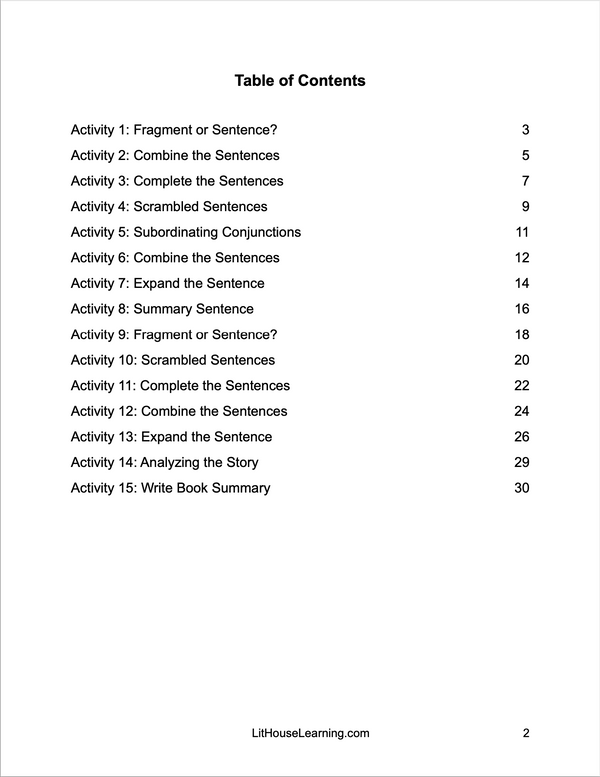 The Vanderbeekers of 141st Street Novel Study – LitHouse Learning